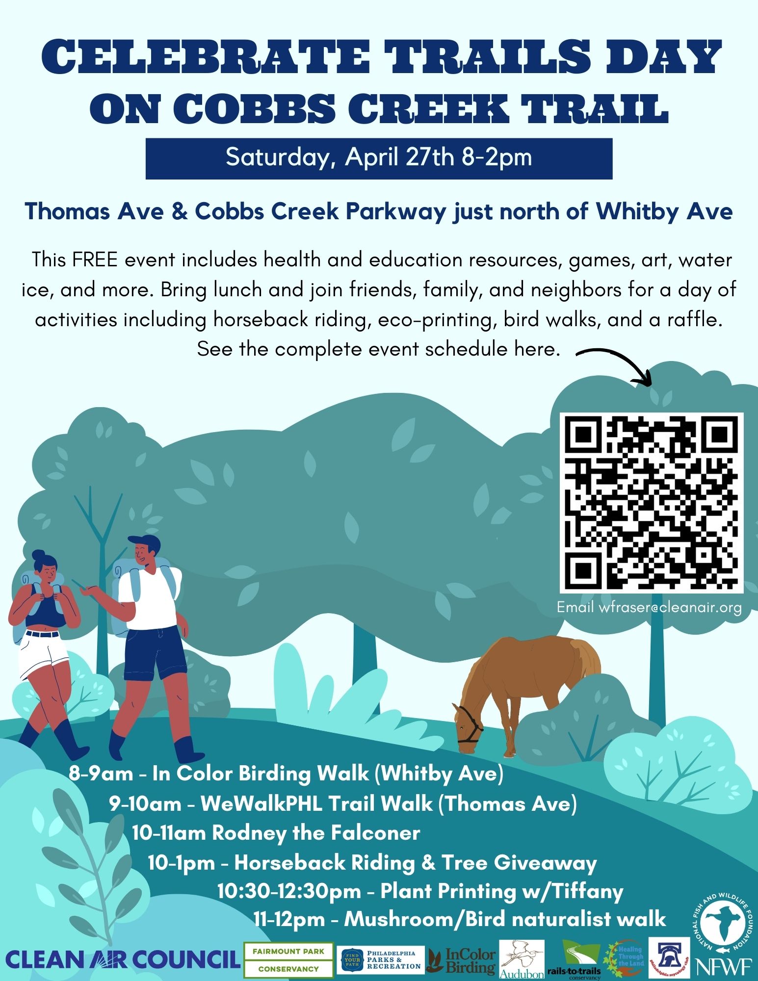 Show Your Love For Cobbs Creek Park At Celebrate Trails Day On April 27 ...